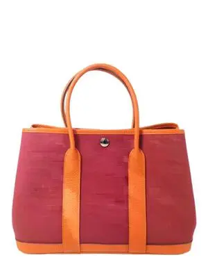 Hermès Tpm Garden Party Tote Bag - Red