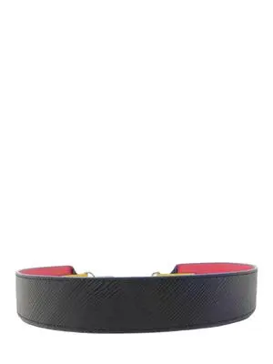 LOUIS VUITTON Epi Leather Shoulder Strap - Black