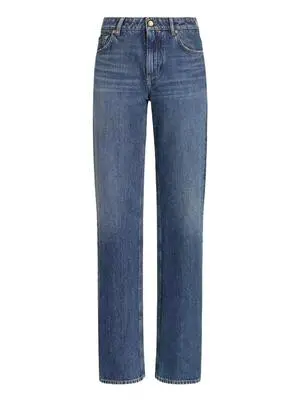 Dolce & Gabbana 5-pocket Denim Trousers - Blue