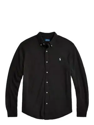 Polo Ralph Lauren Embroidered-logo Shirt - Black