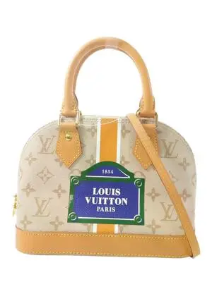 LOUIS VUITTON Monogram Canvas Bb Alma Tote Bag - Neutrals