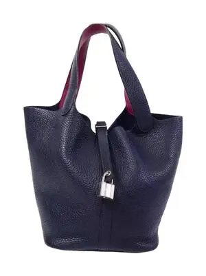 Hermès Mm Picotin Tote Bag - Blue