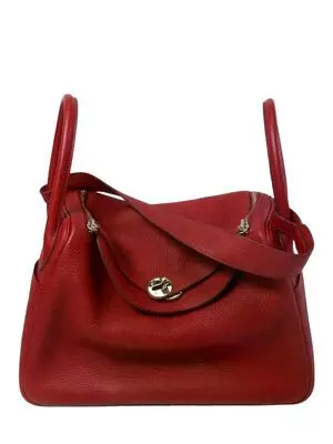 Hermès Lindy 30 Shoulder Bag - Red