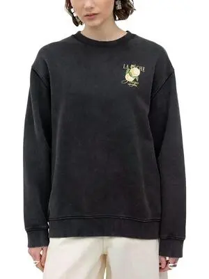 Hugo Graphic Print Sweatshirt - Grey