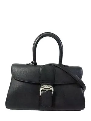 Delvaux Brillant East West Shoulder Bag - Black