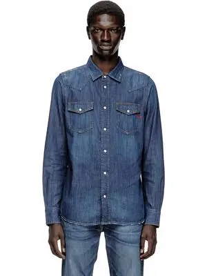 DIESEL® Denim Overshirt - Blue