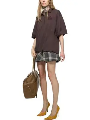 Acne Studios Layered T-shirt Dress - Brown