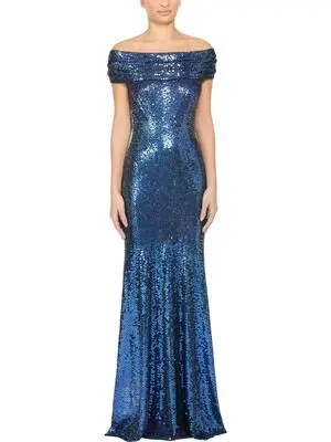 Jenny Packham Echo Gown - Blue