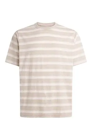 Oliver Peoples Cotton Box T-shirt - Brown