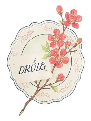 Drole De Monsieur Cotton Porcelain Printed T-shirt - White