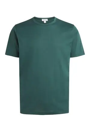 Sunspel Supima Cotton Classic T-shirt - Green