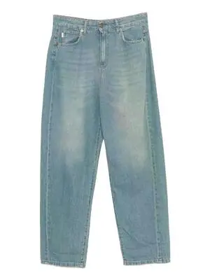 VICOLO Faded Effect Straight-leg Jeans - Blue