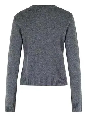 LISA YANG Mable Fine Knit Sweater - Grey