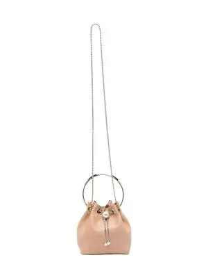 JIMMY CHOO Bon Bon Bucket Bag - Neutrals