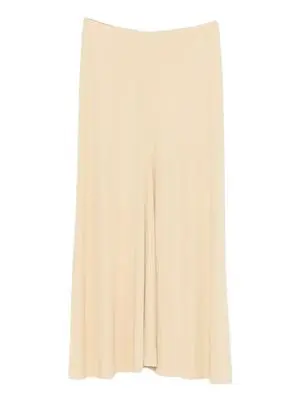 TOTEME Flared Maxi Skirt - Nude