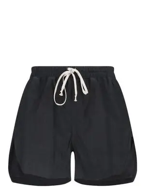 Rick Owens Relaxed Fit Above-knee Length Shorts - Black