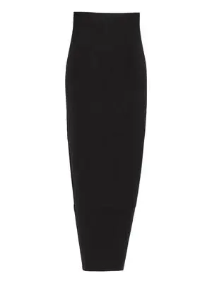 Rick Owens Zipper Slit Skirt - Black