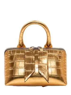 Attico The Friday Mini Shoulder Bag - Brown
