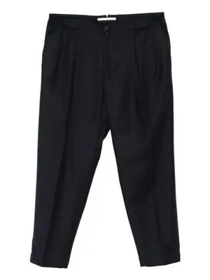 BRIGLIA 1949 Pleated Casual Pants - Black