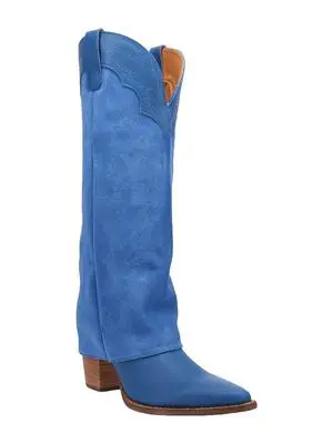 DINGO Wild Fire Western Boot - Blue