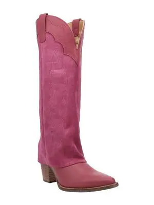 DINGO Wild Fire Western Boot - Fuchsia