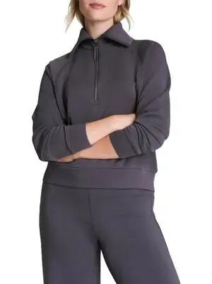 Spanx SPANX® Airaessentials Half Zip Sweatshirt Storm