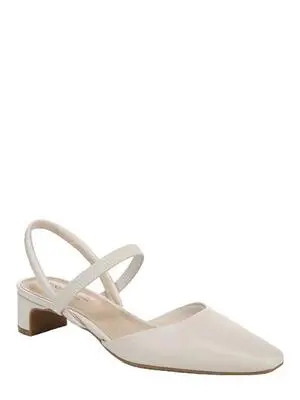 LIFESTRIDE Lainey Pump With Slingback Strap - Bone