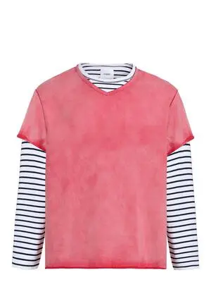 FOUND Relaxed Fit Lightweight Tee Size - Rosso