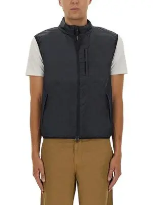 Aspesi Zip-up Vest - Blue