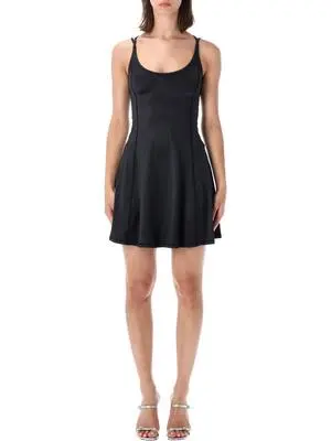 DIESEL® Chic Mini Dress For Fall/winter 2026 - Nero