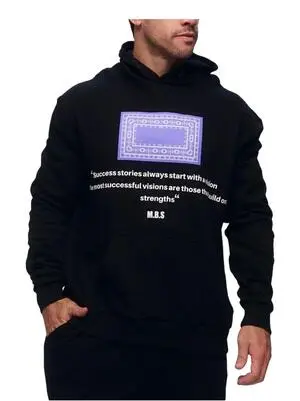 HOUSE OF CENMAR Graphic Hoodie - Black