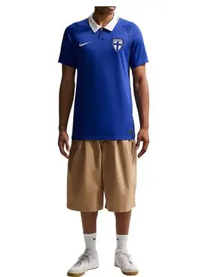 Nike Finland 2026 Stadium Away Dri-fit Soccer Replica Jersey - Hyper Blue/white