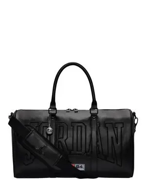JORDAN Perforated Duffel Bag - Black