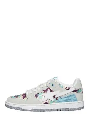 A BATHING APE A Bathing Ape SK8 Sta #3 Sneakers Gray
