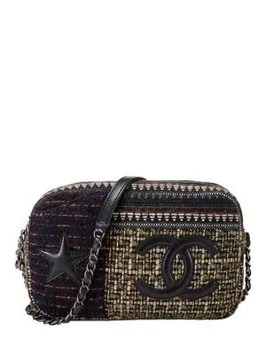 Chanel Tweed Camera Bag - Multi