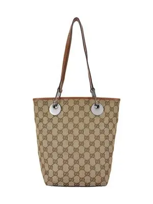 Gucci Original Gg Eclipse Bucket Bag - Brown