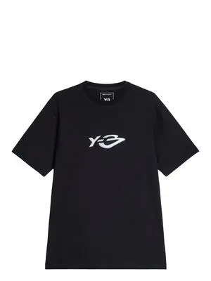 Adidas X Y-3 Liquid Logo T-shirt Asia Sizing - Black