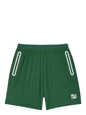 MALBON Performance Logo Stretch-jersey Shorts - Green