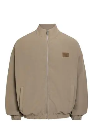 Amiri Logo-appliquéd Cady Track Jacket - Sand