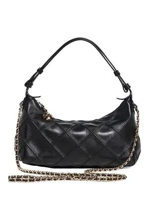 Tory Burch Fleming Pochette - Black