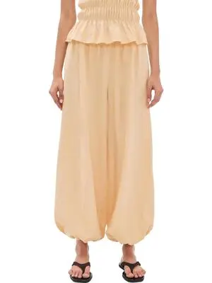Faithfull The Brand Kortez Balloon Pants - Daffodil