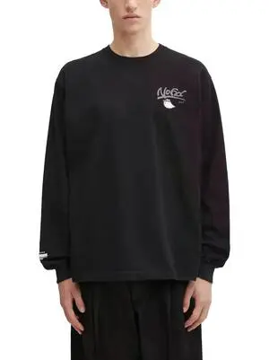 NEIGHBORHOOD Graphic-print Long-sleeve T-shirt - Black