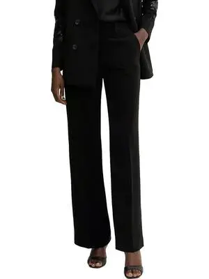 ERMANNO FIRENZE Sequin-embellished Trousers - Black