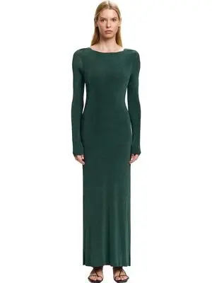 Significant Other Luisa Long Sleeve Maxi Dress - Pine