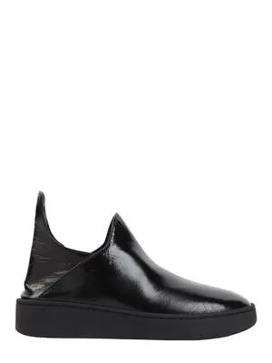 Phoebe Philo Calf Leather Everyday Slip-on Sneakers - Black