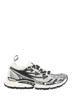 Off-White Be Right Back" Knit Sneakers - Multicolor