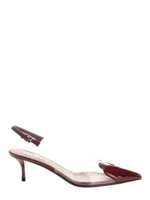 Alaïa Le Coeur Patent Leather Slingback - Multicolor