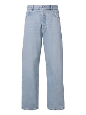 Bottega Veneta Faded Wide-leg Jeans - Blue