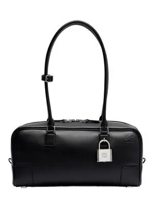 Loewe Amazona 31 Leather Shoulder Bag - Black