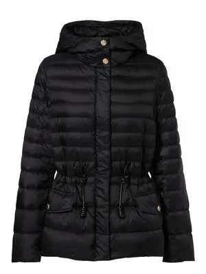 Moncler Raies Hooded Quilted Down Jacket - Black